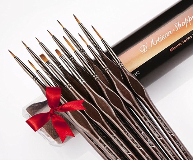 Pro Set of 15pc Brushes with Carry Case - District Artisan