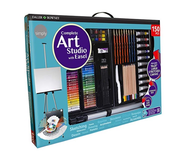 Artworx 125 Piece Aluminum Art Studio Set - District Artisan