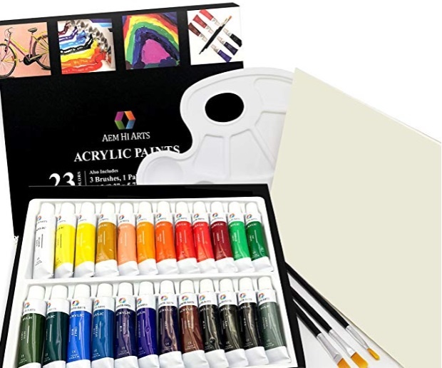 US Art Supply 133 piece Deluxe Artist Painting Set - Art Supplies ...