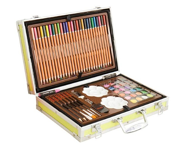 Artworx 125 Piece Aluminum Art Studio Set - District Artisan