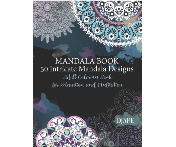 Adult Coloring Book : Stress Relieving Designs - District Artisan