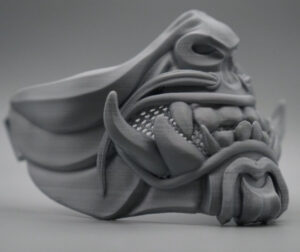 Samurai (Men-yoroi) Mask by Wekster - District Artisan